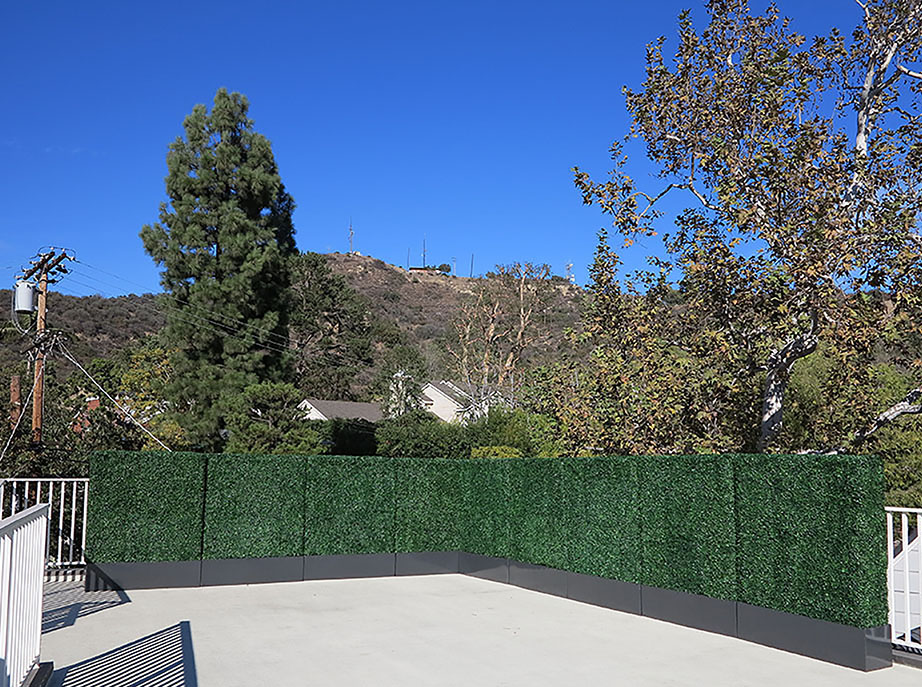 Custom Hedge Wall with Artificial Hedge - Sin City Faux Scapes | Sin ...
